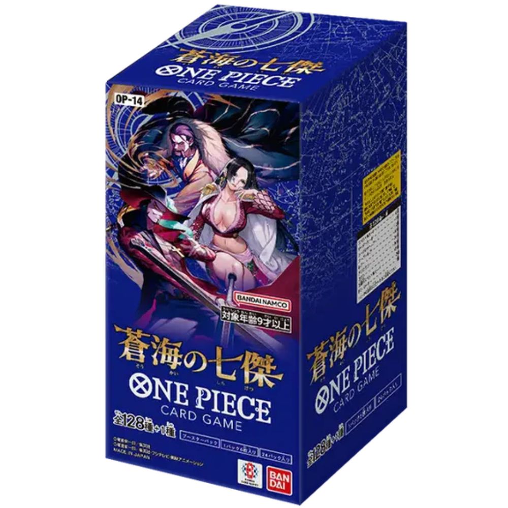 Japanese One Piece: The Azure Sea's Seven (OP14) Booster Box – Hammerhead TCG